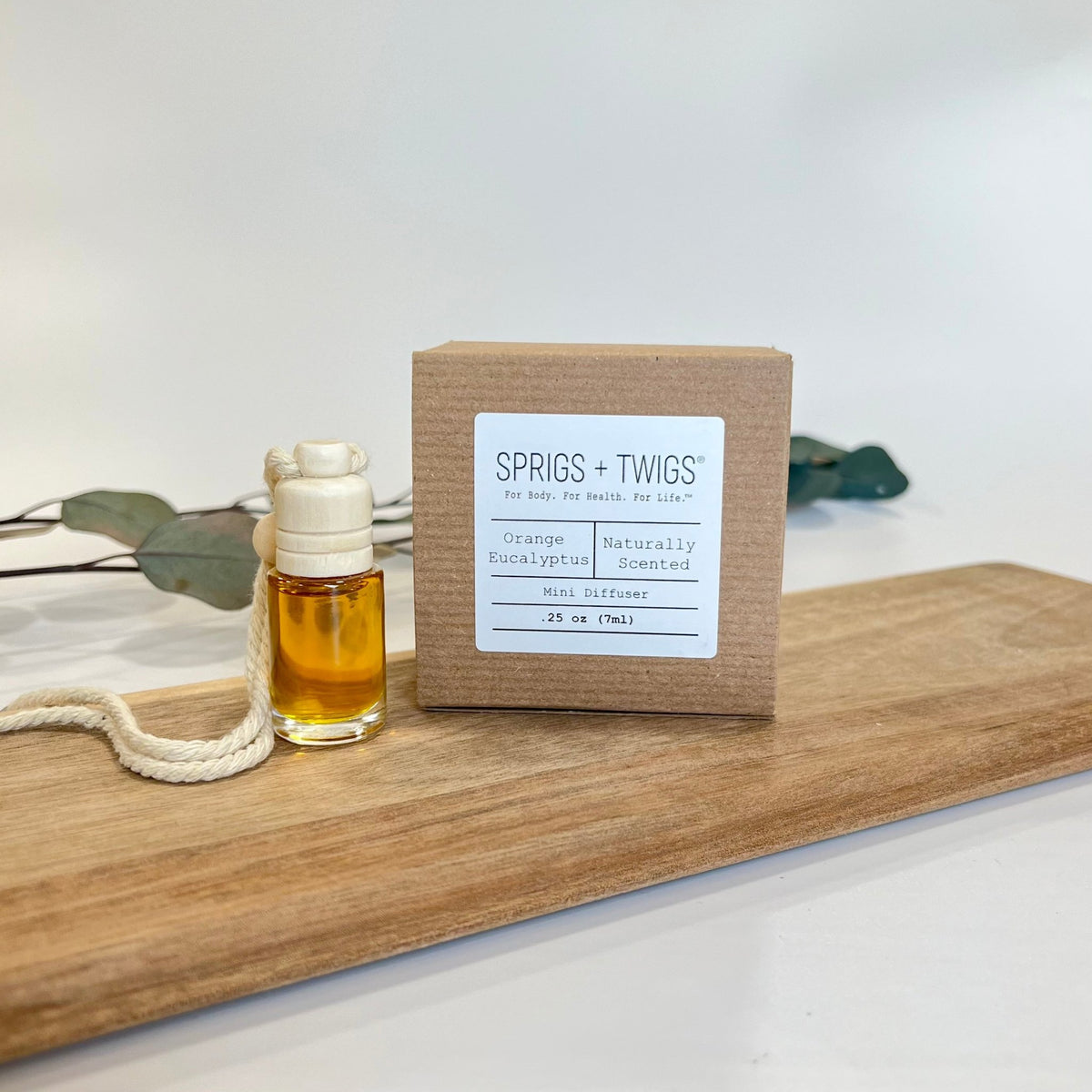 Mini Diffuser For Car or Small Room – Sprigs + Twigs