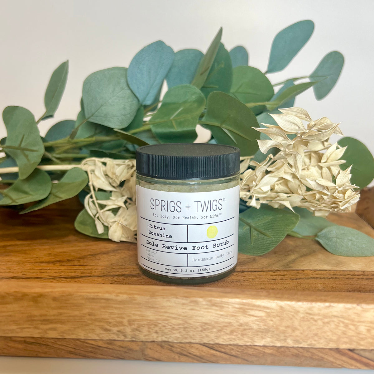 Sole Revive Foot Scrub – Sprigs + Twigs